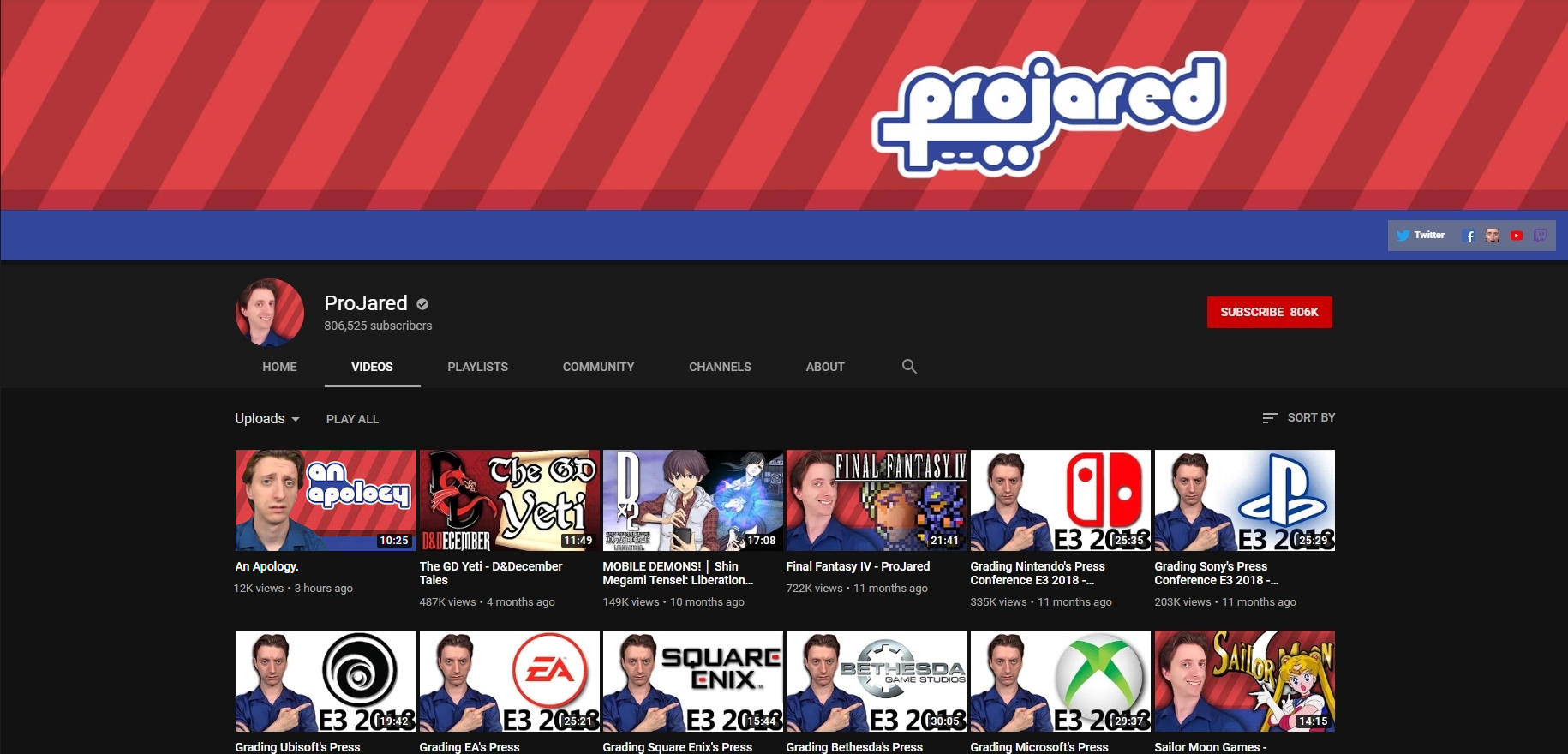 Jared's Apology video | ProJared Cheating Scandal | Know Your Meme