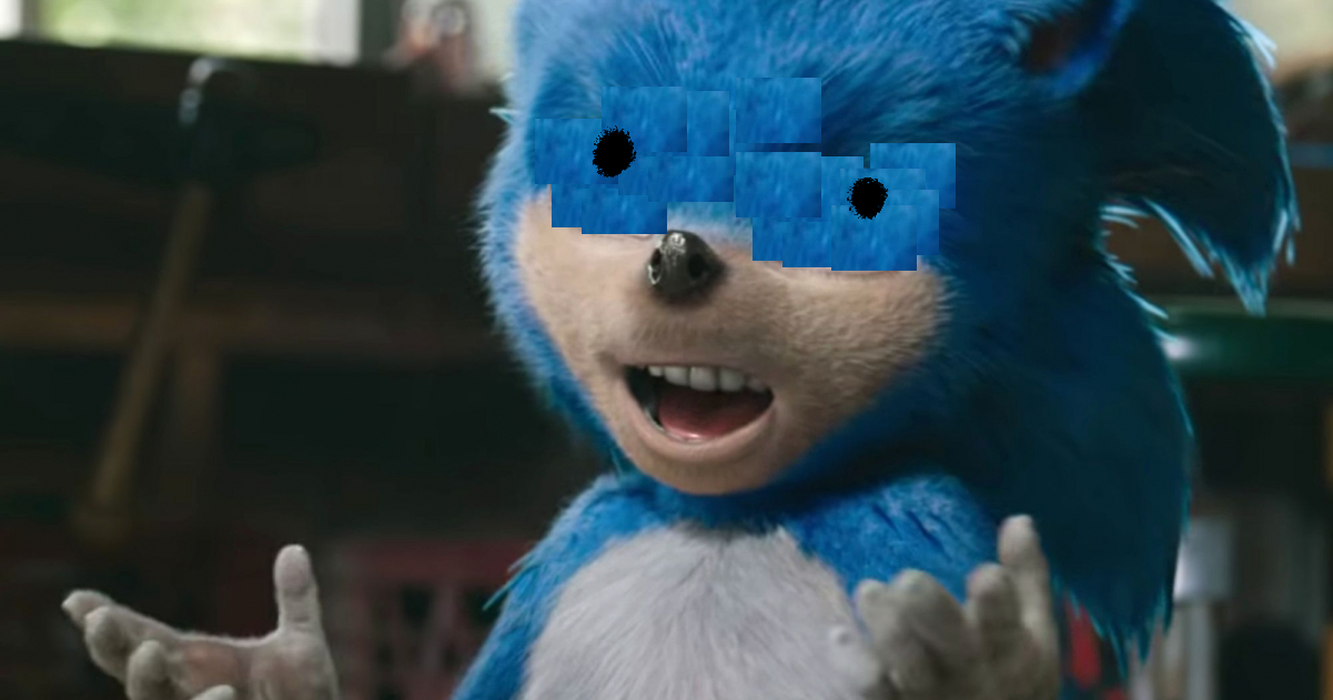Sonic Movie With Dot Eyes | CGI Sonic Edits | Know Your Meme