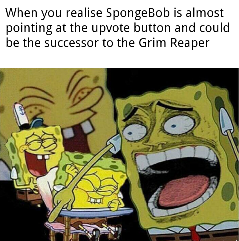 Grim Reaper | Laughing SpongeBob | Know Your Meme