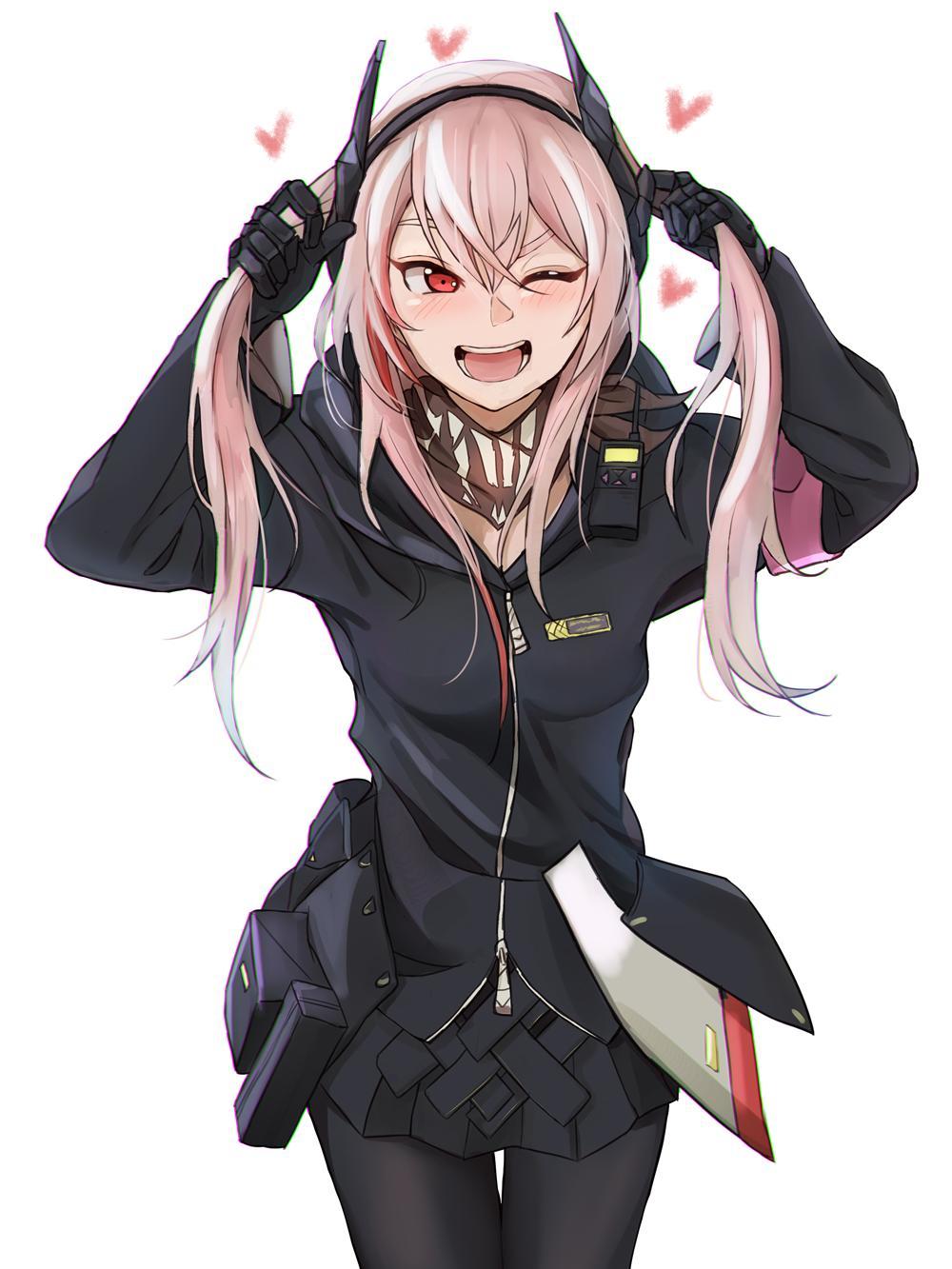 Sopmod with twintails | Girls' Frontline | Know Your Meme