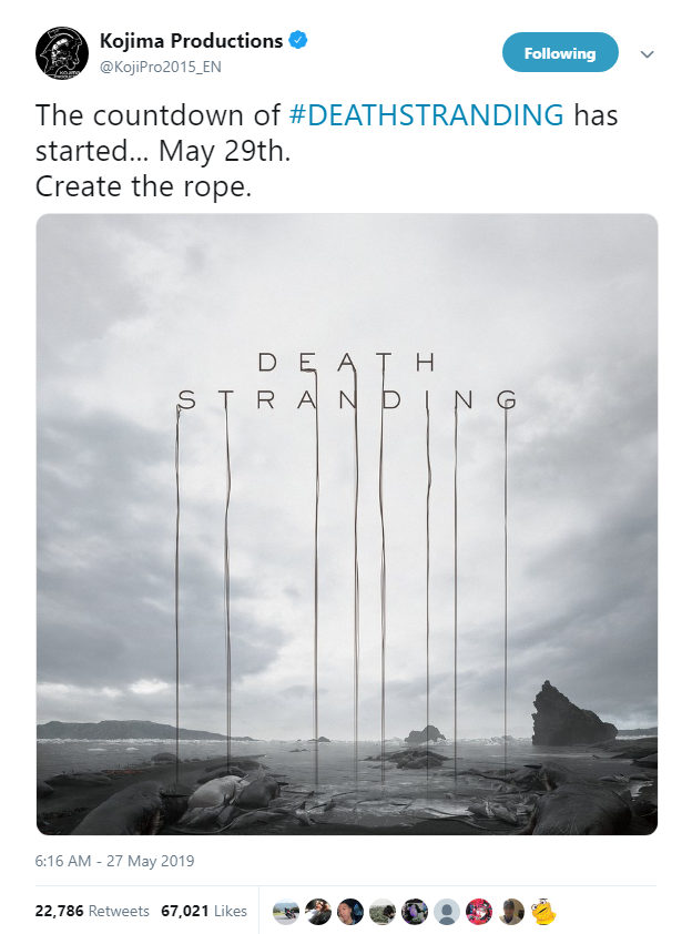 Create the rope. | Death Stranding | Know Your Meme