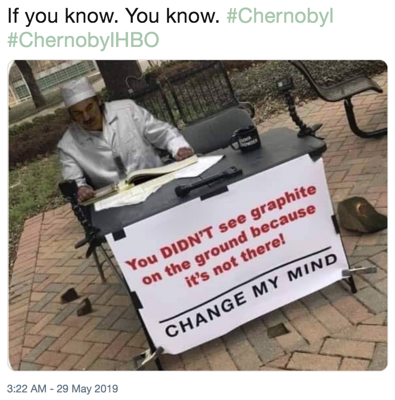 If you know. You know. | Chernobyl (TV Series) | Know Your Meme