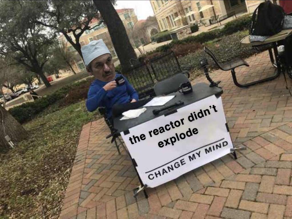 The reactor didn't explode | Anatoly Dyatlov | Know Your Meme