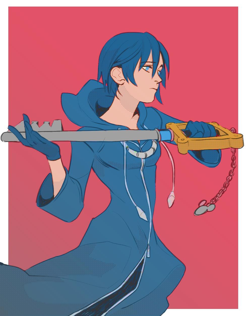 Xion by _duonombro | Kingdom Hearts | Know Your Meme