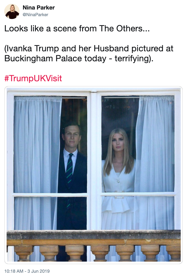 Window Staring | Donald Trump's 2019 United Kingdom Visit | Know Your Meme