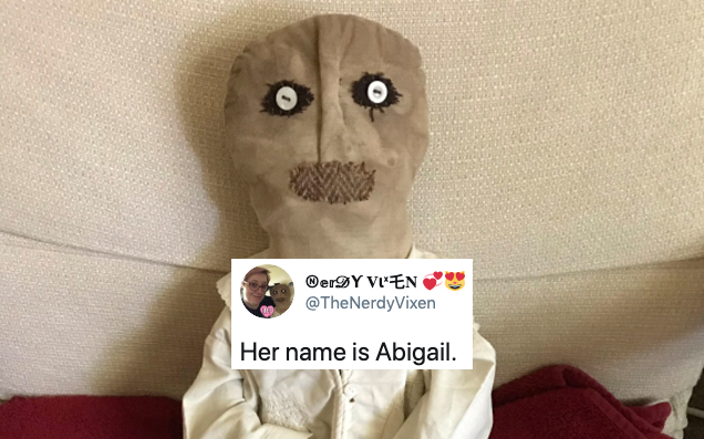 her name is abigail | Abigail the Haunted Doll | Know Your Meme