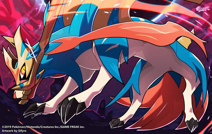 Zacian by Sifyro | Pokémon Sword and Shield | Know Your Meme