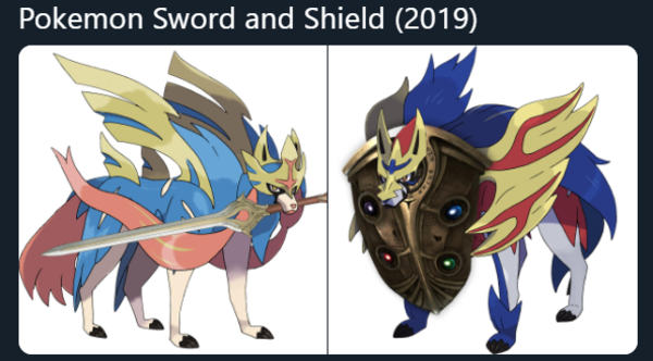 Falchion Zacian and Fire Emblem Zamazenta | Pokémon Sword and Shield ...