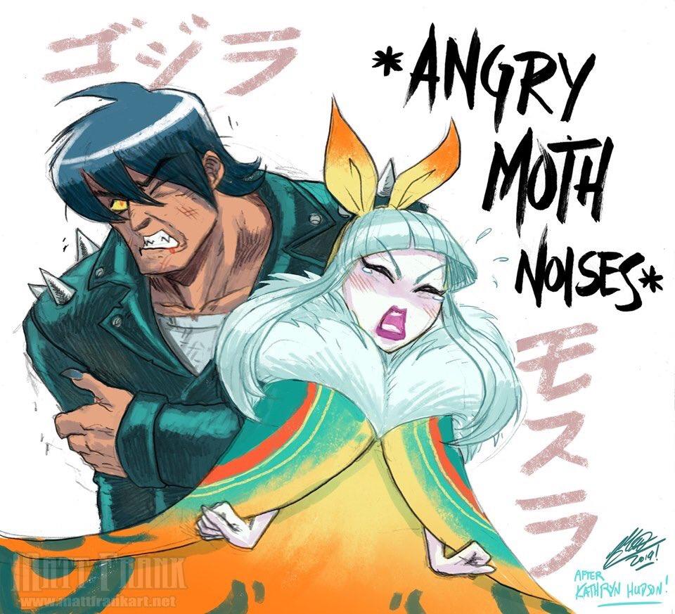 *Angry moth noises* | Godzilla | Know Your Meme
