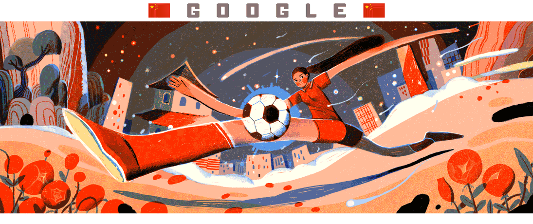 2019 Women's World Cup - China | Google Doodles | Know Your Meme