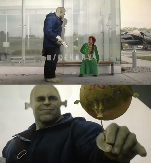 Shrulk | Hulk Gives Ant-Man a Taco | Know Your Meme