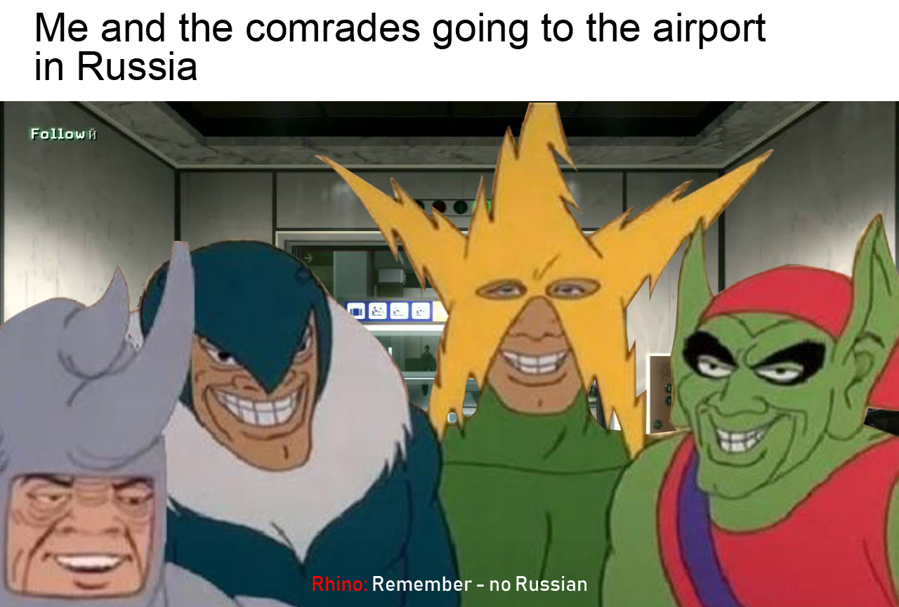 Makarov and the Boys | Me and the Boys | Know Your Meme