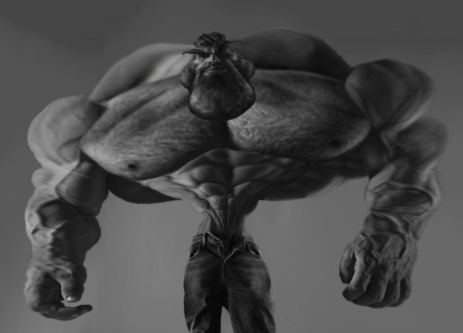 Top Heavy Chad GigaChad Know Your Meme