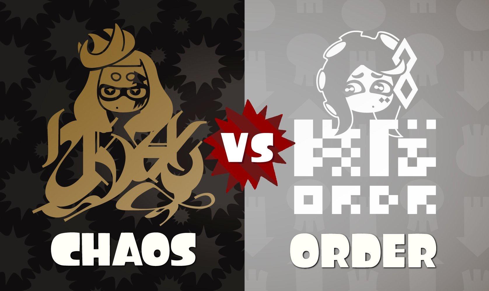 The Final Splatfest Theme: Chaos vs. Order | Splatoon | Know Your Meme
