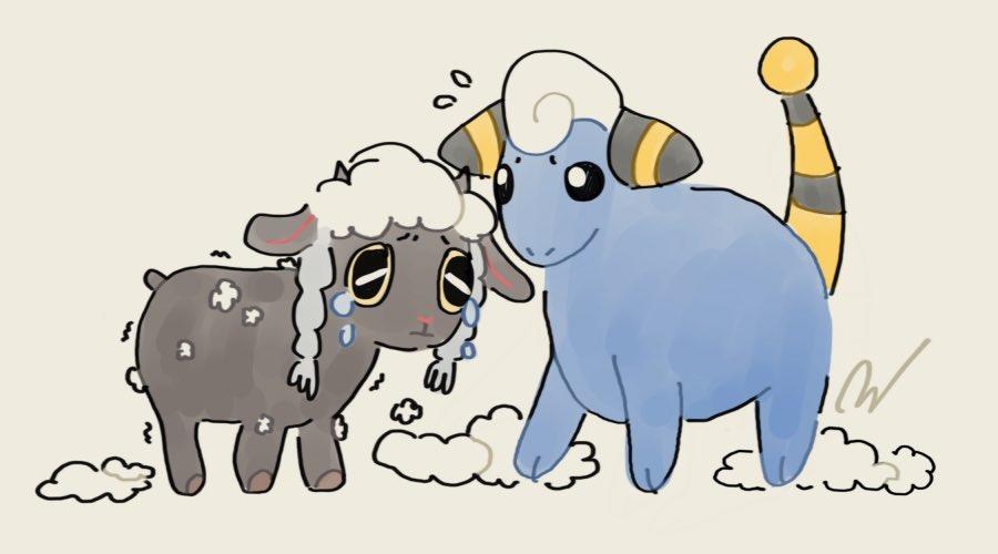 Baby's first shear | Wooloo | Know Your Meme