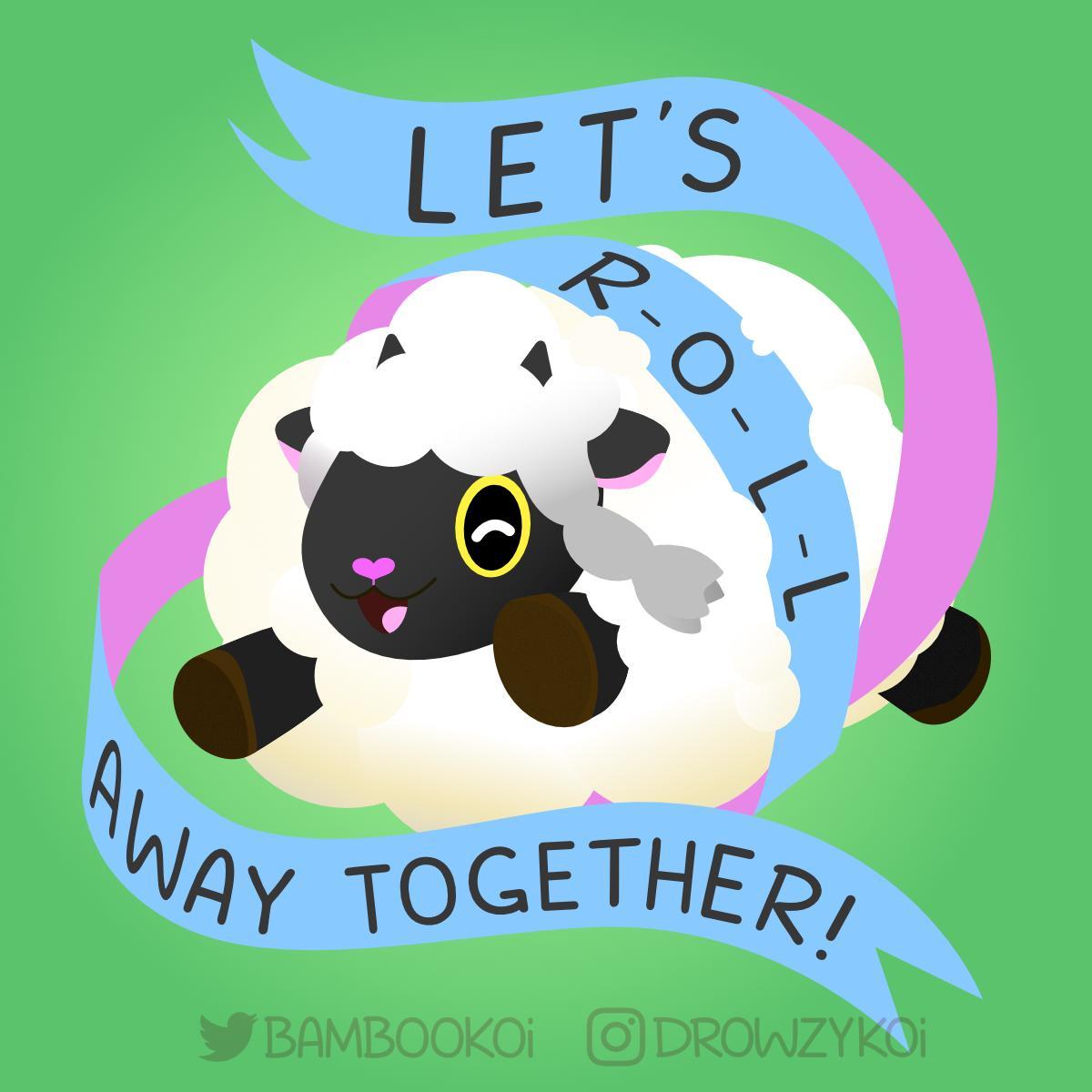 Roll away everyone | Wooloo | Know Your Meme