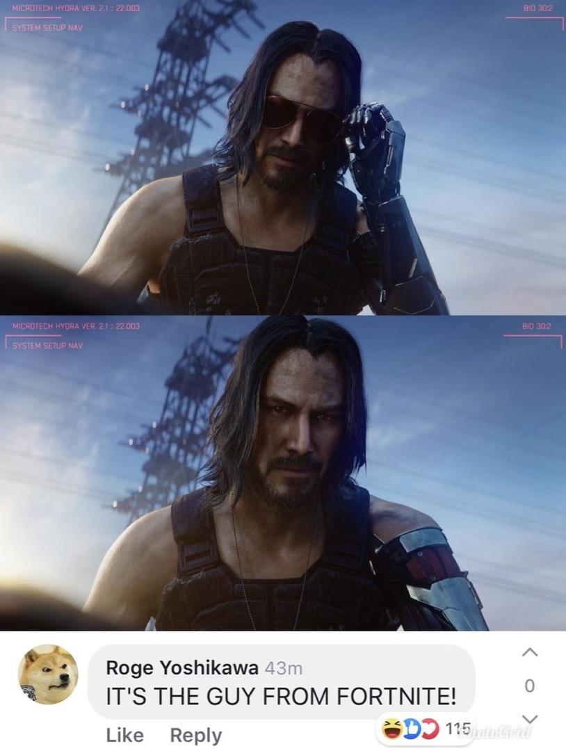 DAE JOHN WOCK | Cyberpunk 2077 Keanu Reeves / We Have a City to Burn ...