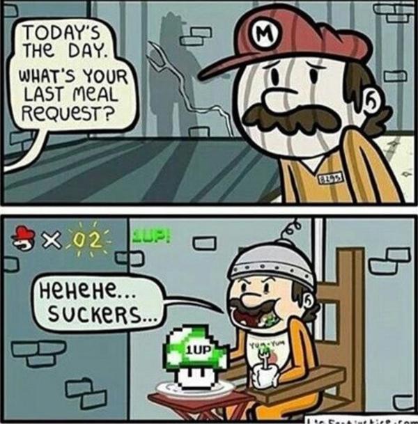 Couldn't he have just escaped down a pipe? | Super Mario | Know Your Meme