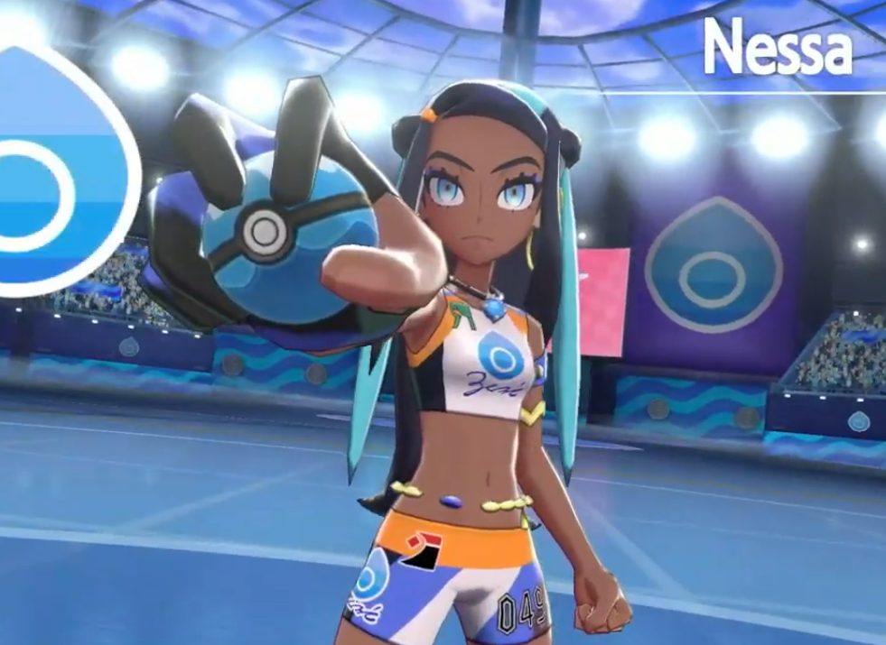 Water type Gym Leader - Nessa | Nessa | Know Your Meme