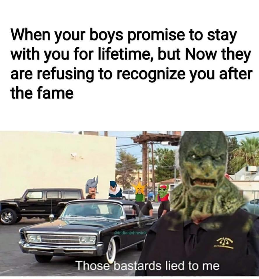 after the fame | Those Bastards Lied to Me | Know Your Meme
