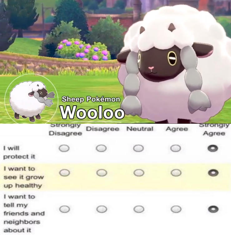 protect sheep | Wooloo | Know Your Meme