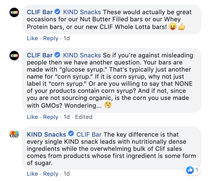 FB rant 3 | Clif Bar vs. Kind Snacks | Know Your Meme