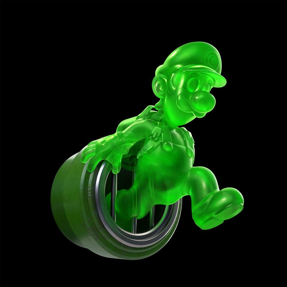 Gooigi Official Render with Pipe | Gooigi | Know Your Meme