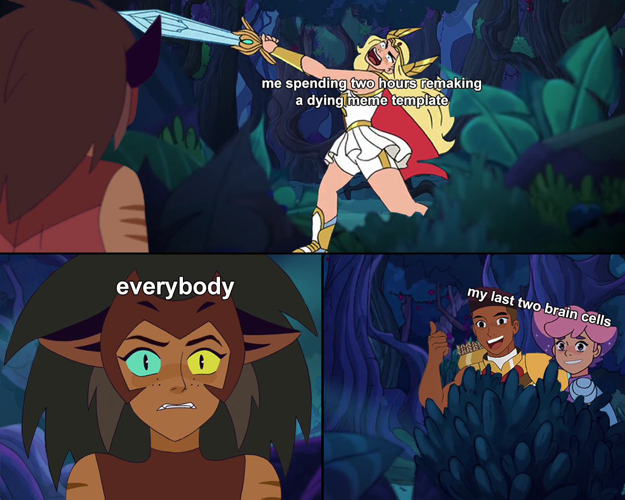 She ra uses her powers to resurrect a dead meme | She-Ra and the ...