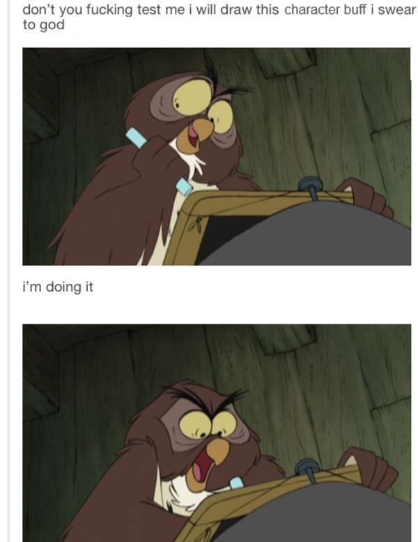 Owl will do it. | Muscle Growth | Know Your Meme