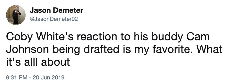 What It's All About | Coby White's Reaction | Know Your Meme