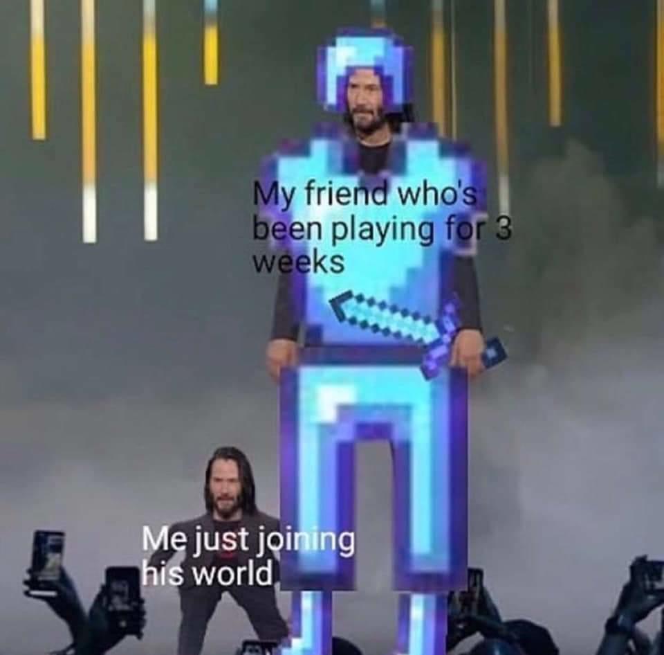 Joining In | Mini Keanu Reeves | Know Your Meme