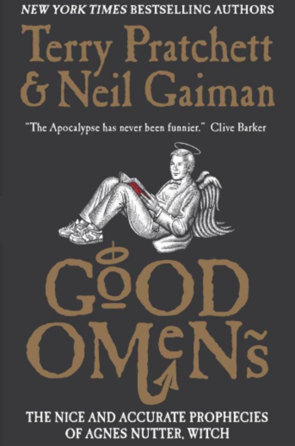 Good Omens Book Cover | Good Omens | Know Your Meme