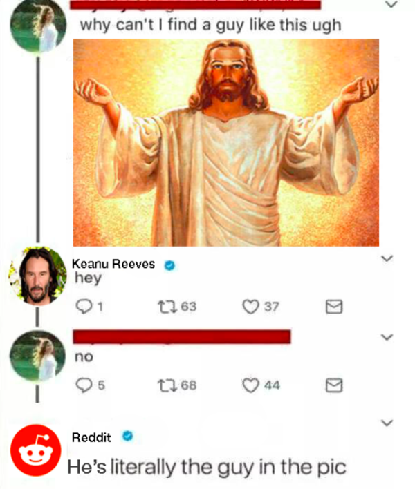 Hi Keanu, have a nice day. | Keanu Reeves | Know Your Meme