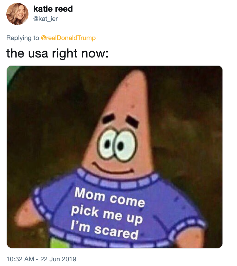Scared | Donald Trump's 4EVA Time Magazine Tweet | Know Your Meme