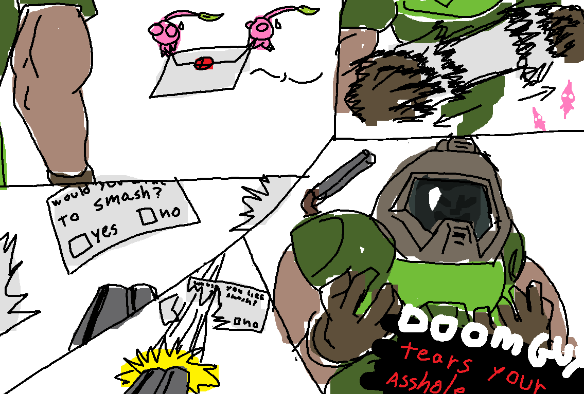 Doomguy accepts the invite | Super Smash Brothers Ultimate | Know Your Meme