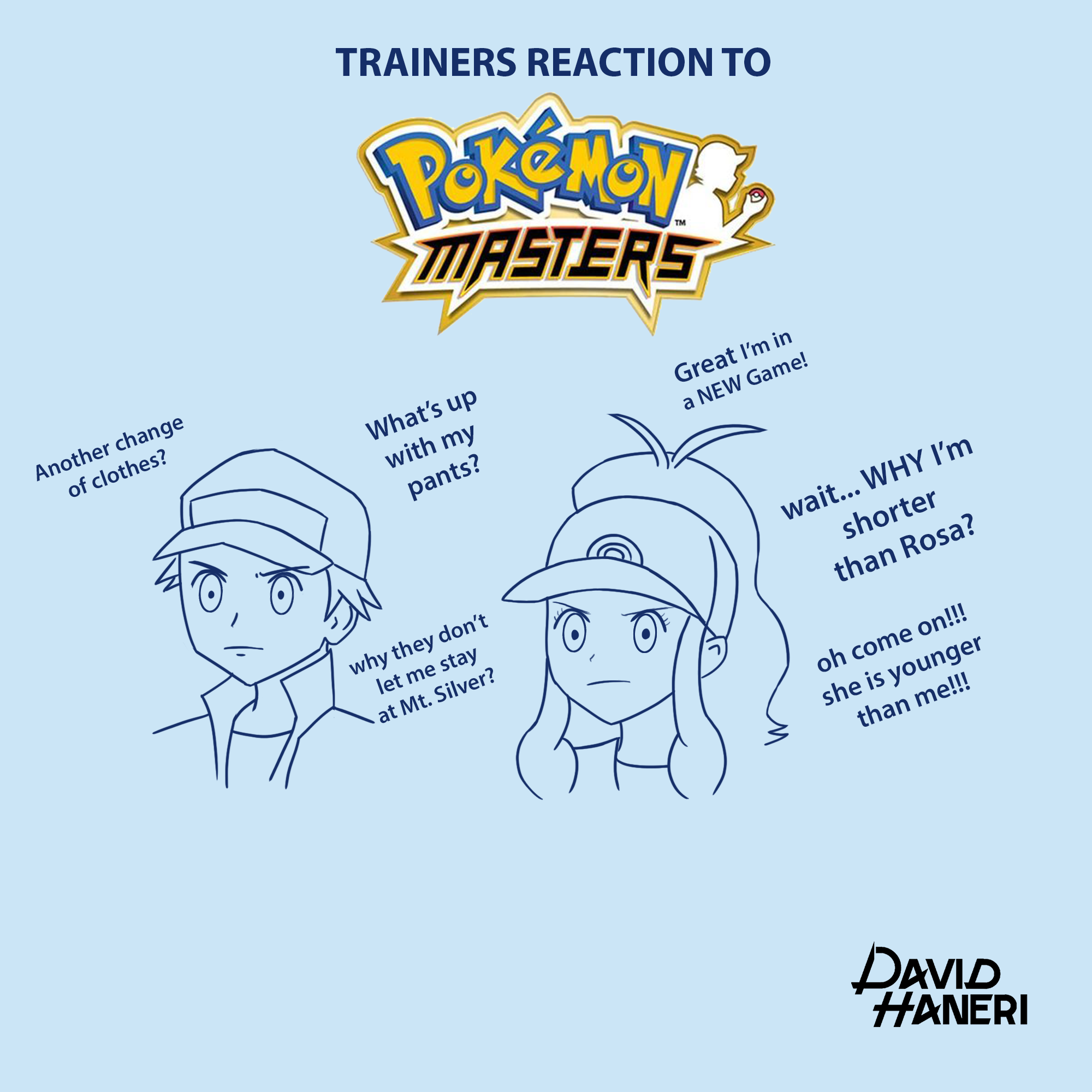 Trainers Reaction to Pokémon Masters | Pokémon | Know Your Meme