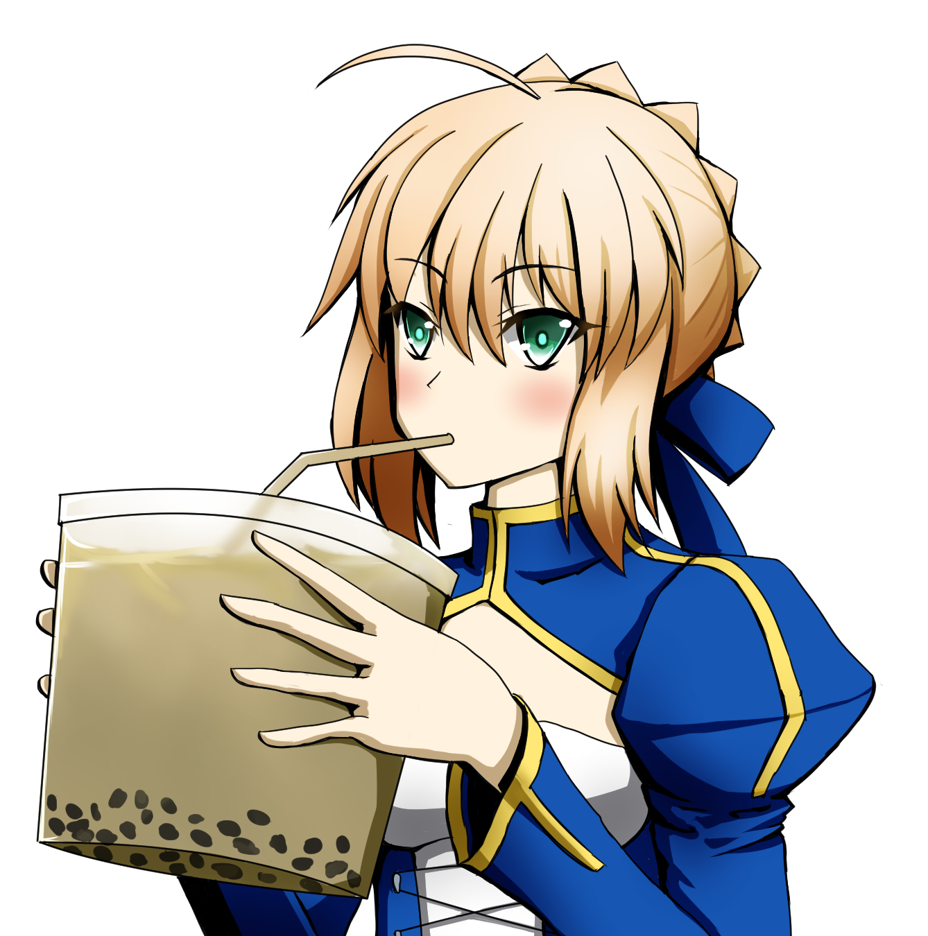 Saber tries the Tapioca Challenge | Hands-Free Bubble Tea / Tapioca ...