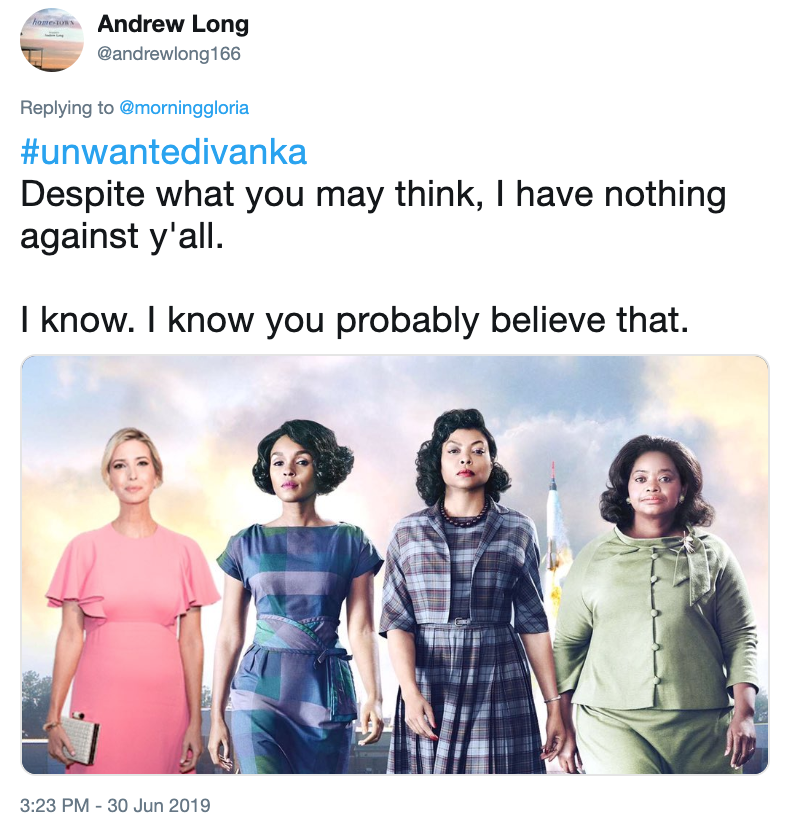 Hidden Figures | #UnwantedIvanka | Know Your Meme
