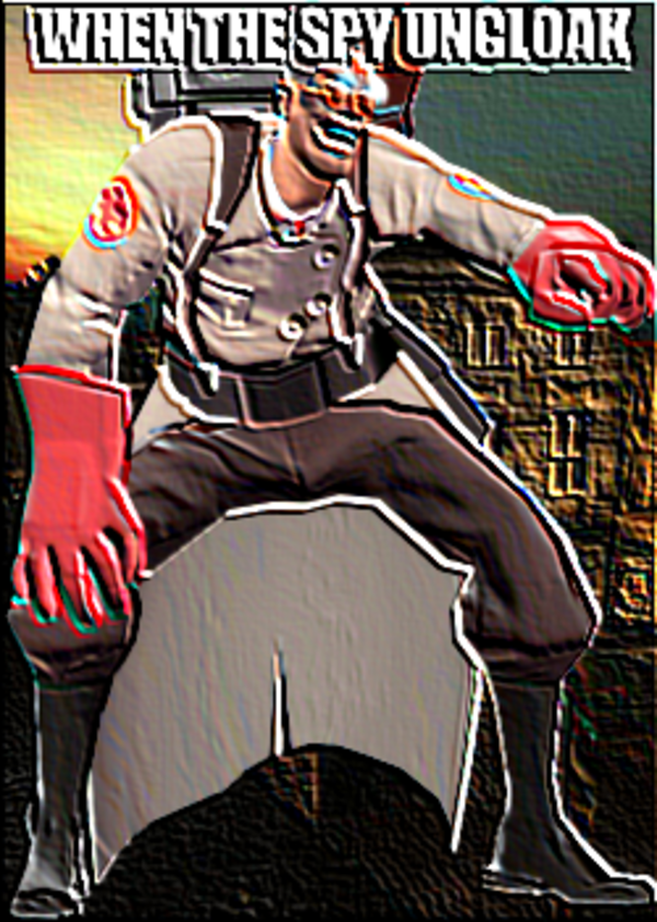 When The Spy Uncloak | Team Fortress 2 | Know Your Meme