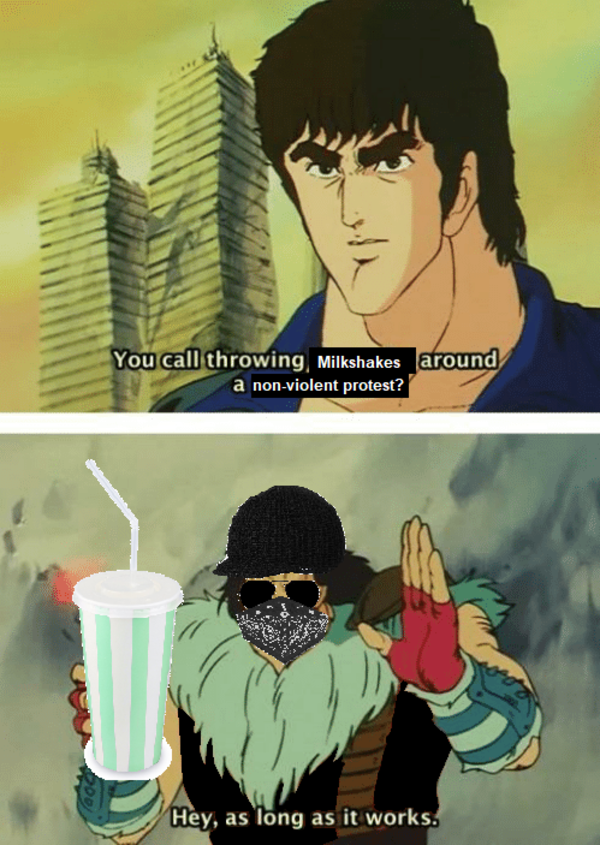 Just watch out for the crowbar flavored milkshakes | Hey, As Long As It ...