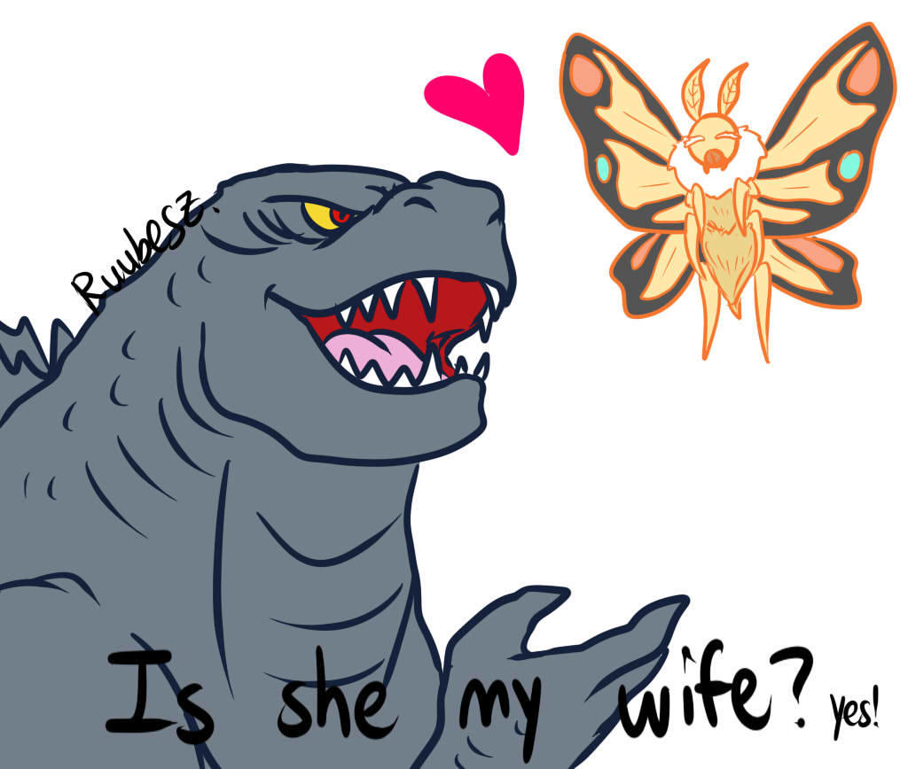 She is! | Godzilla | Know Your Meme