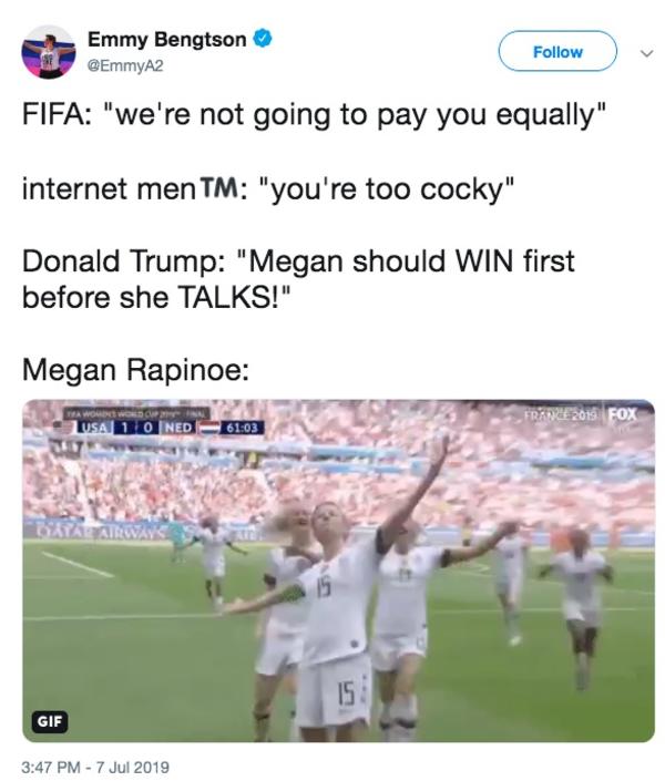 How you like me now | Megan Rapinoe | Know Your Meme