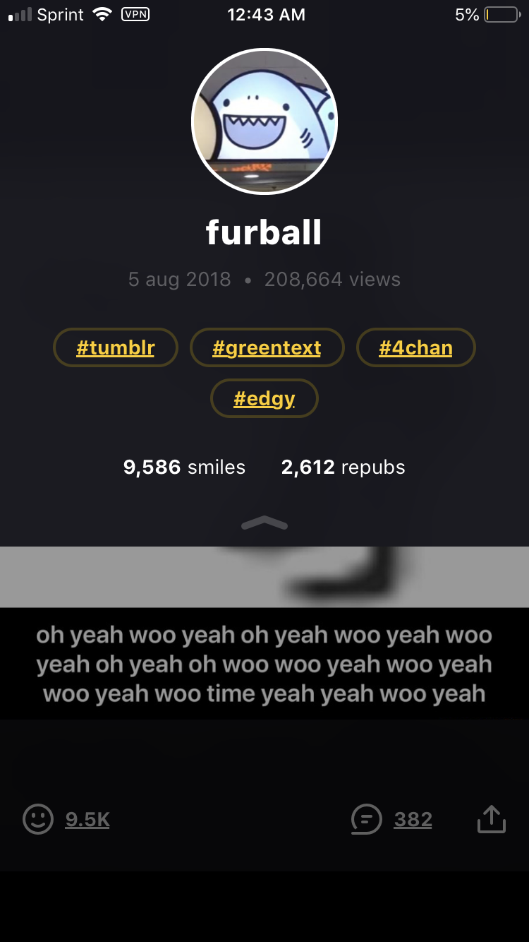 ifunny made this back in aug 2018 | Oh Yeah Woo Yeah | Know Your Meme