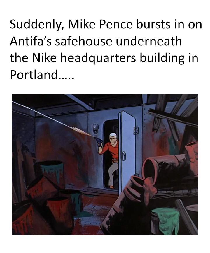 Mike Pence Antifa Safehouse | Mike Pence Is Race Bannon | Know Your Meme
