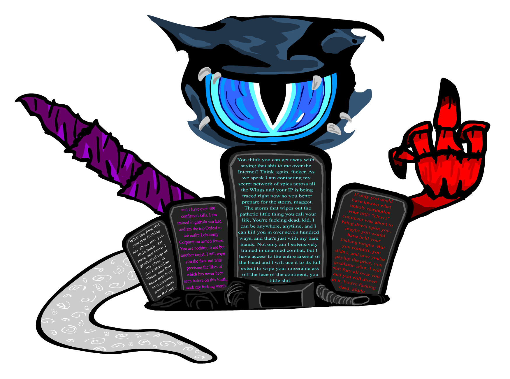 The God Delusion - by an Anonymous artist | Lobotomy Corporation | Know ...