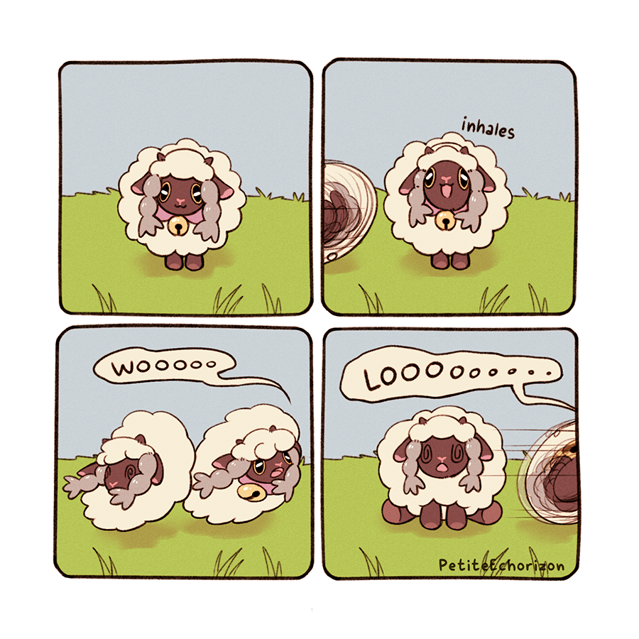 Wooloo rolls away | Wooloo | Know Your Meme