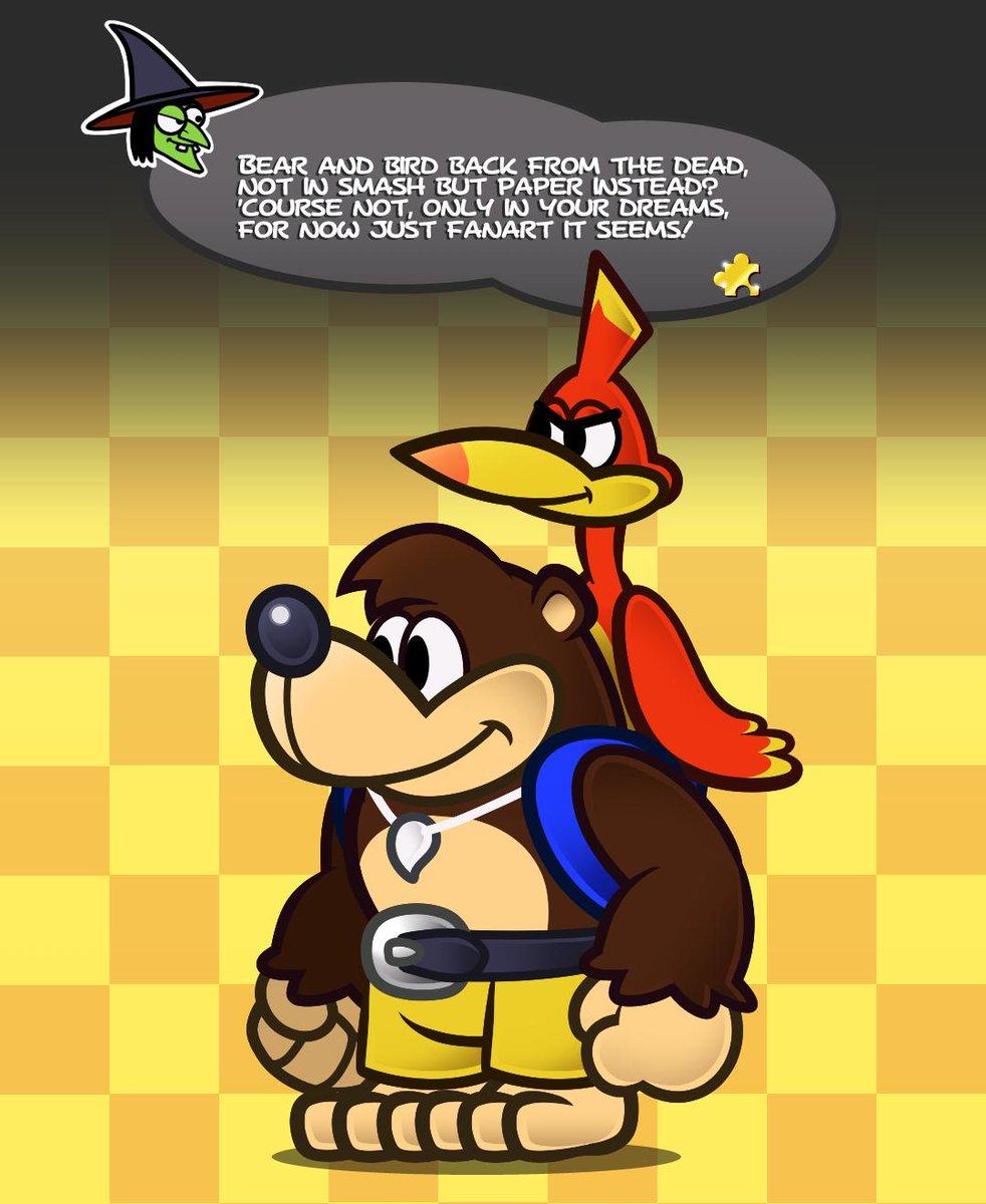 Paper Banjo-Kazooie | Banjo-Kazooie | Know Your Meme
