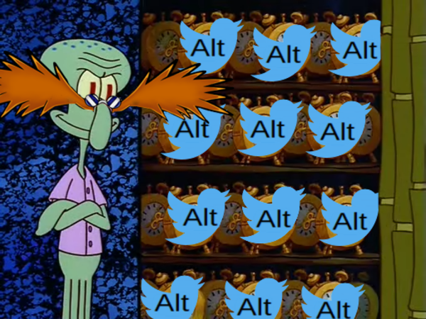 You fool... | Squidward's Clock Closet | Know Your Meme