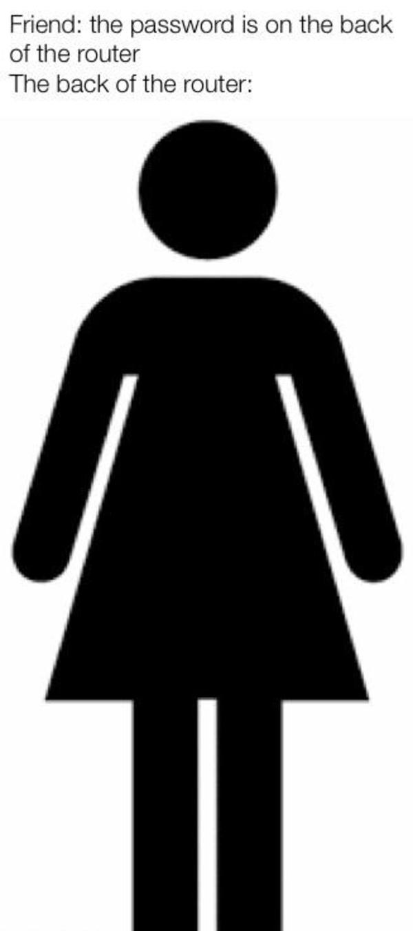 Complex | Password on the Back of the Router | Know Your Meme