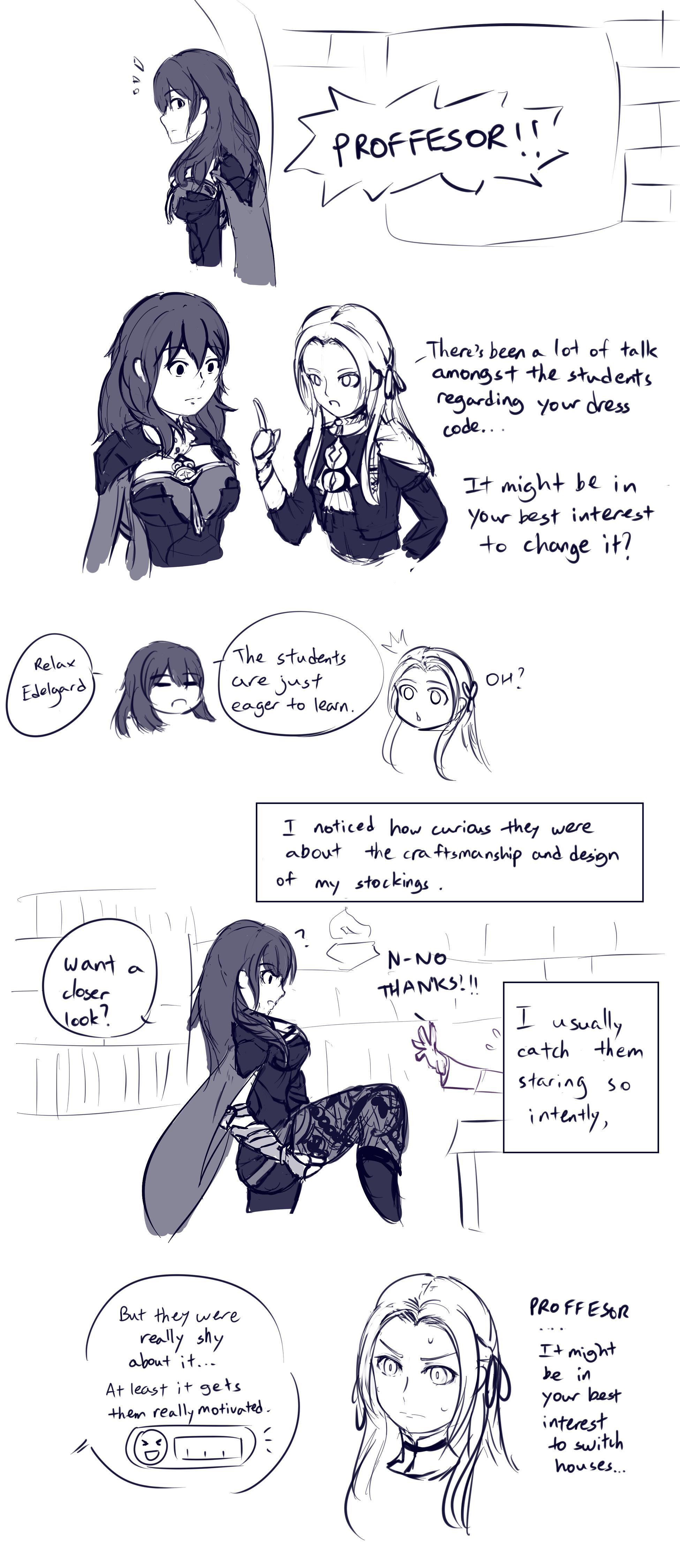 Byleth is not appropriately self aware | Fire Emblem: Three Houses ...